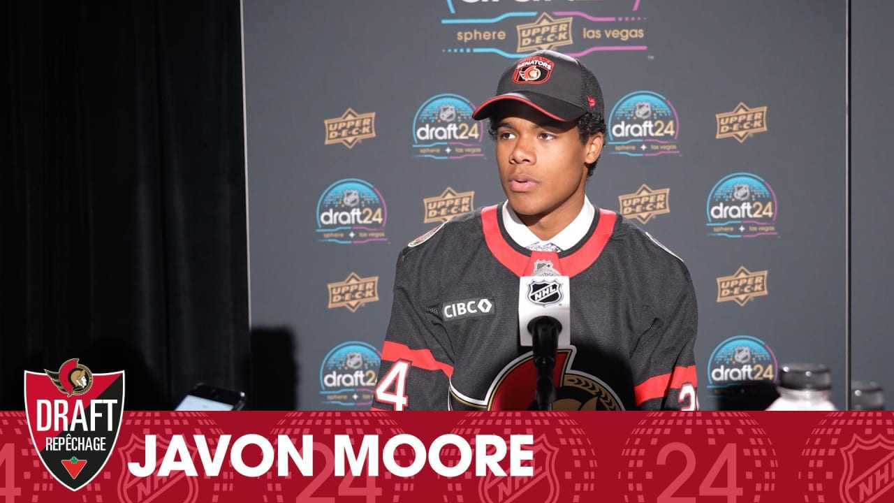 Javon Moore Draft Media | Ottawa Senators