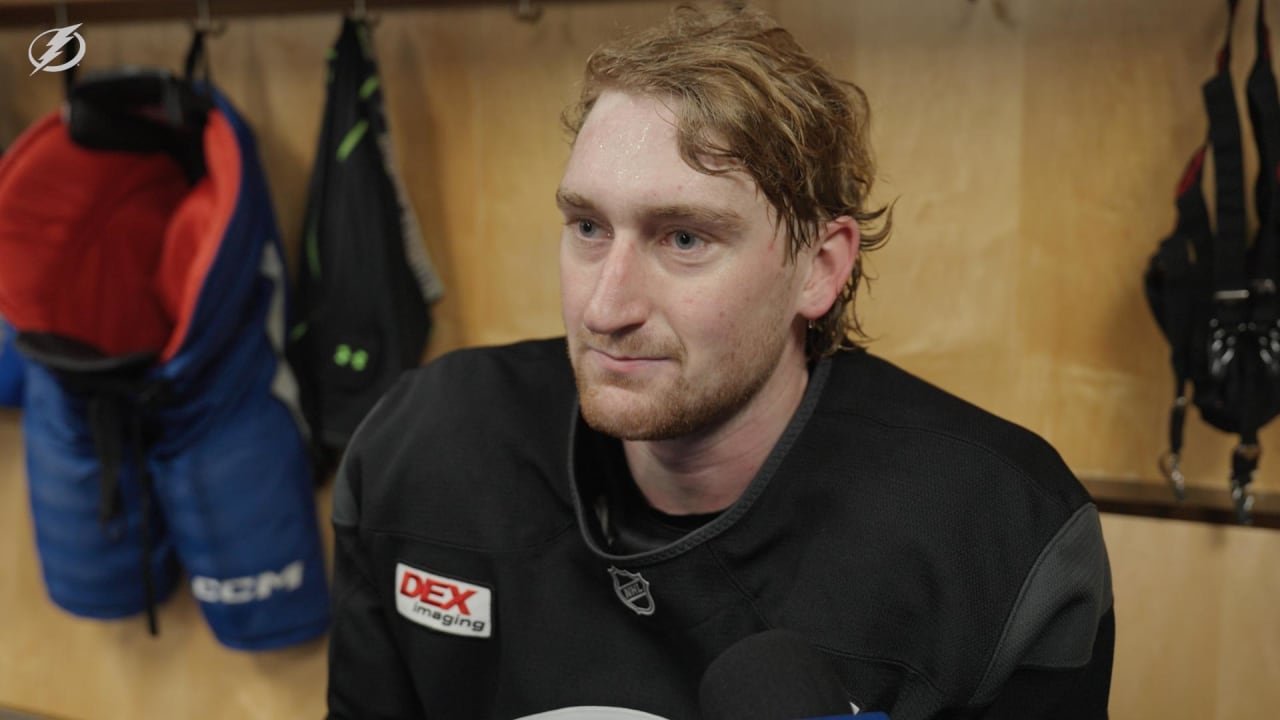 JJ Moser | Pregame vs Philadelphia Flyers | Tampa Bay Lightning
