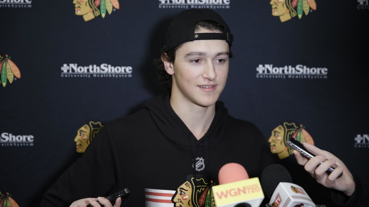 Lardis on First Rookie Camp | Chicago Blackhawks