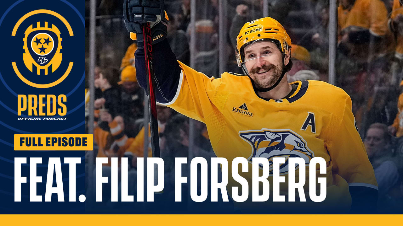 Preds Official Podcast: Sweden Preview feat. Filip Forsberg | Nashville ...