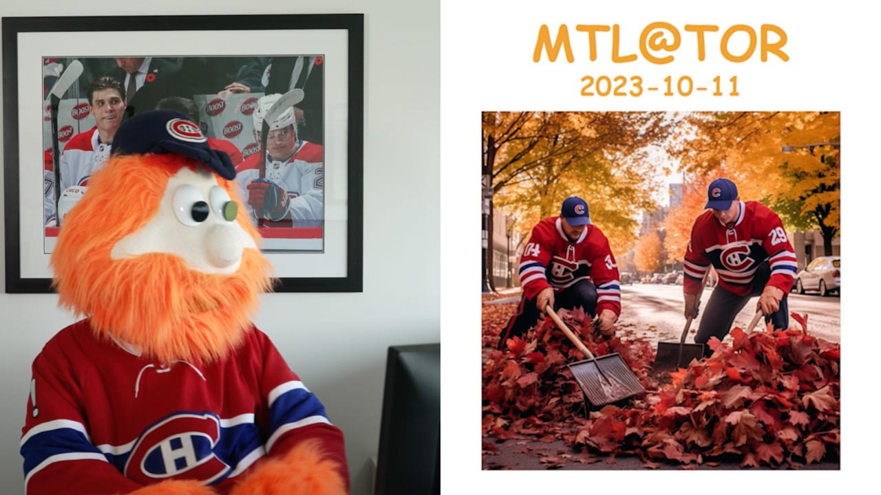 Calendrier IA du CH par Youppi! | Canadiens de Montréal