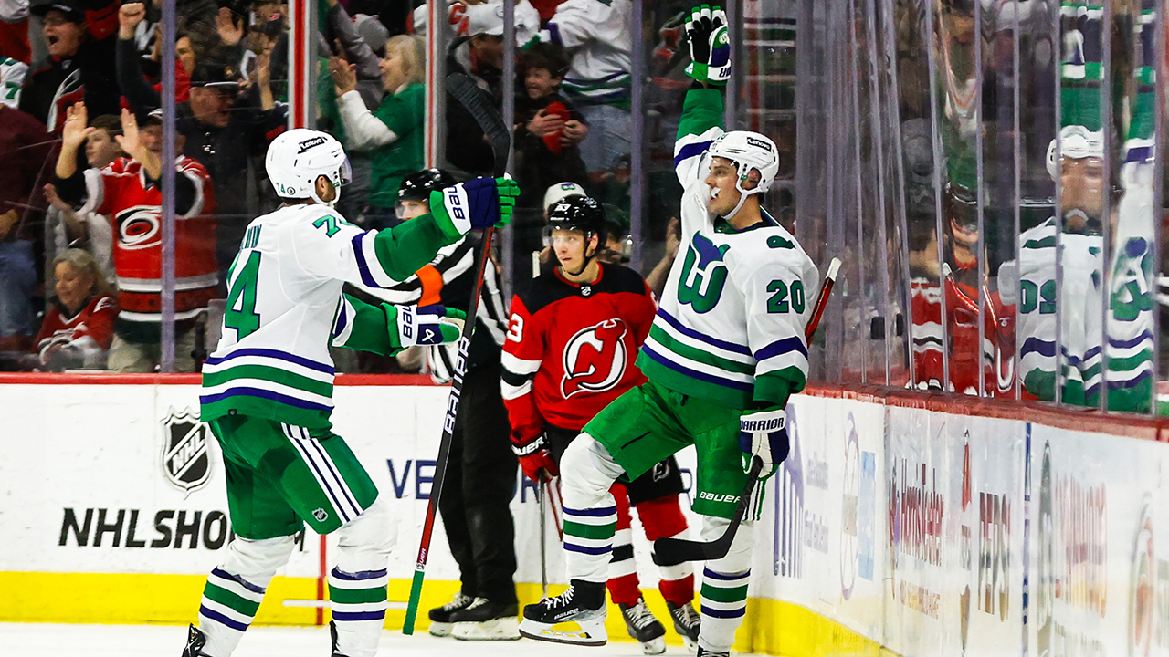 Aho bats in OT winner | NHL.com