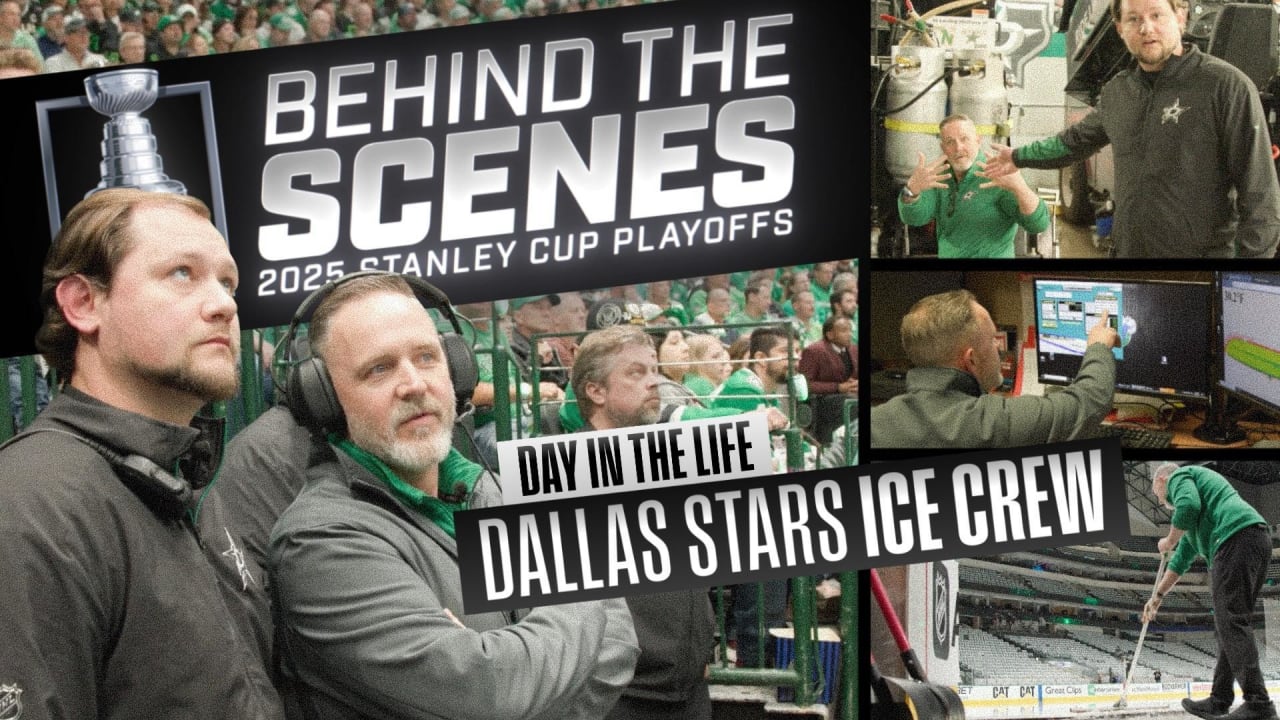 A Day in the Life of the Dallas Stars Ice Crew | NHL.com