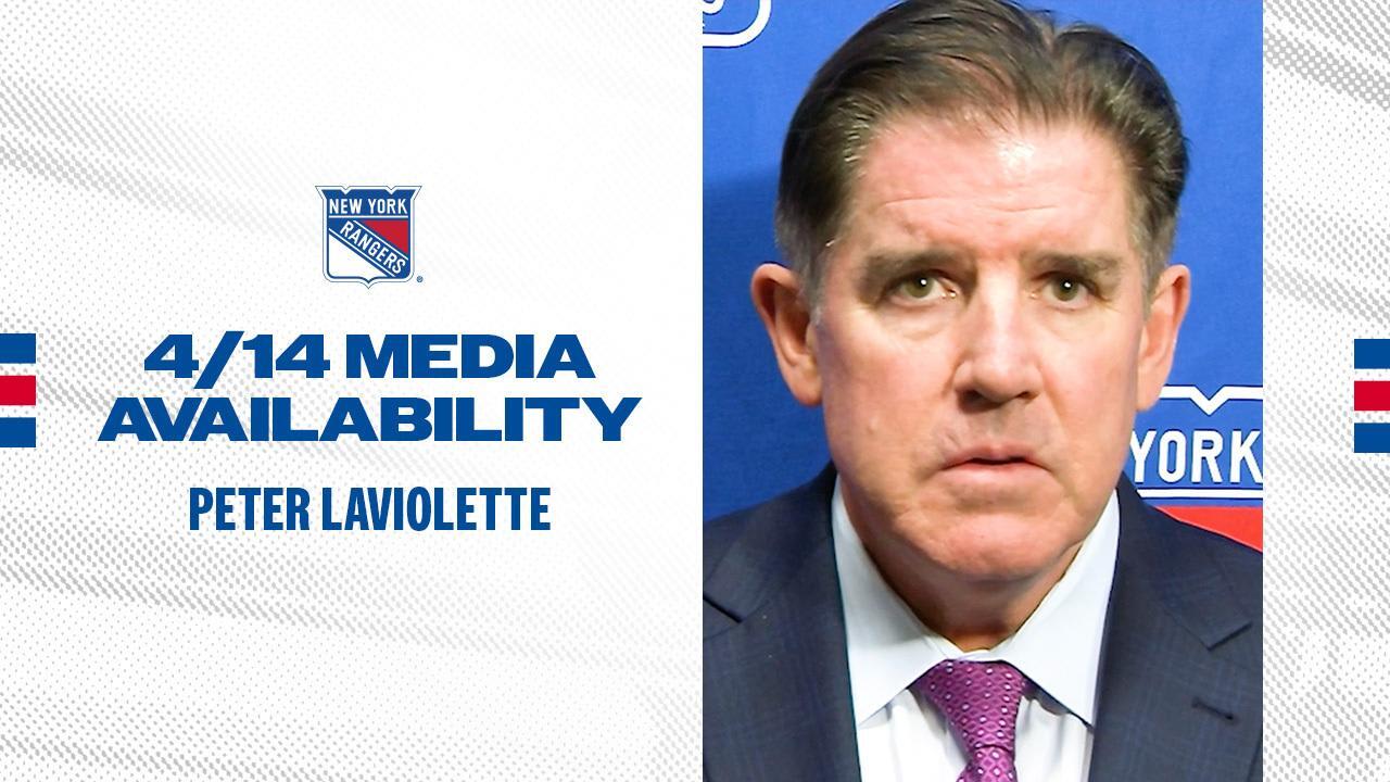 Postgame: Laviolette | New York Rangers