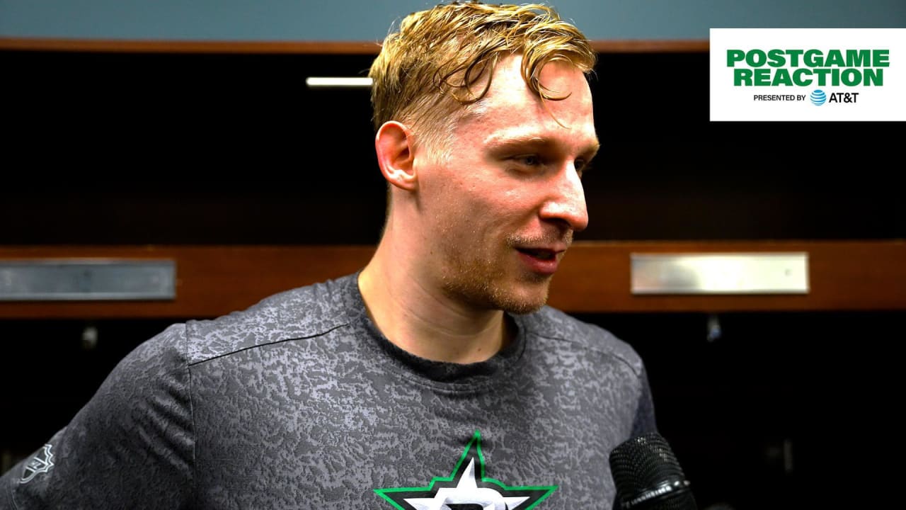 DAL@DET Postgame: Esa Lindell | Dallas Stars