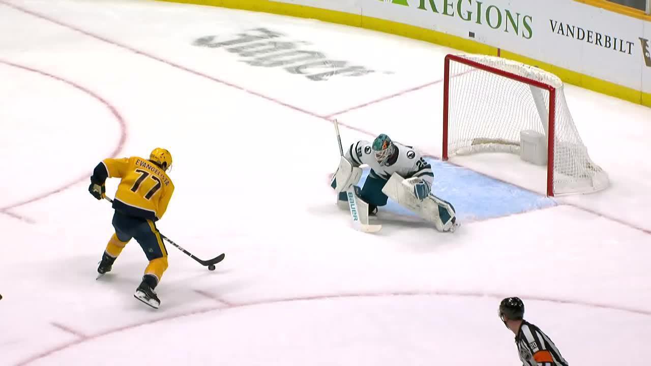 Evangelista's breakaway goal | NHL.com