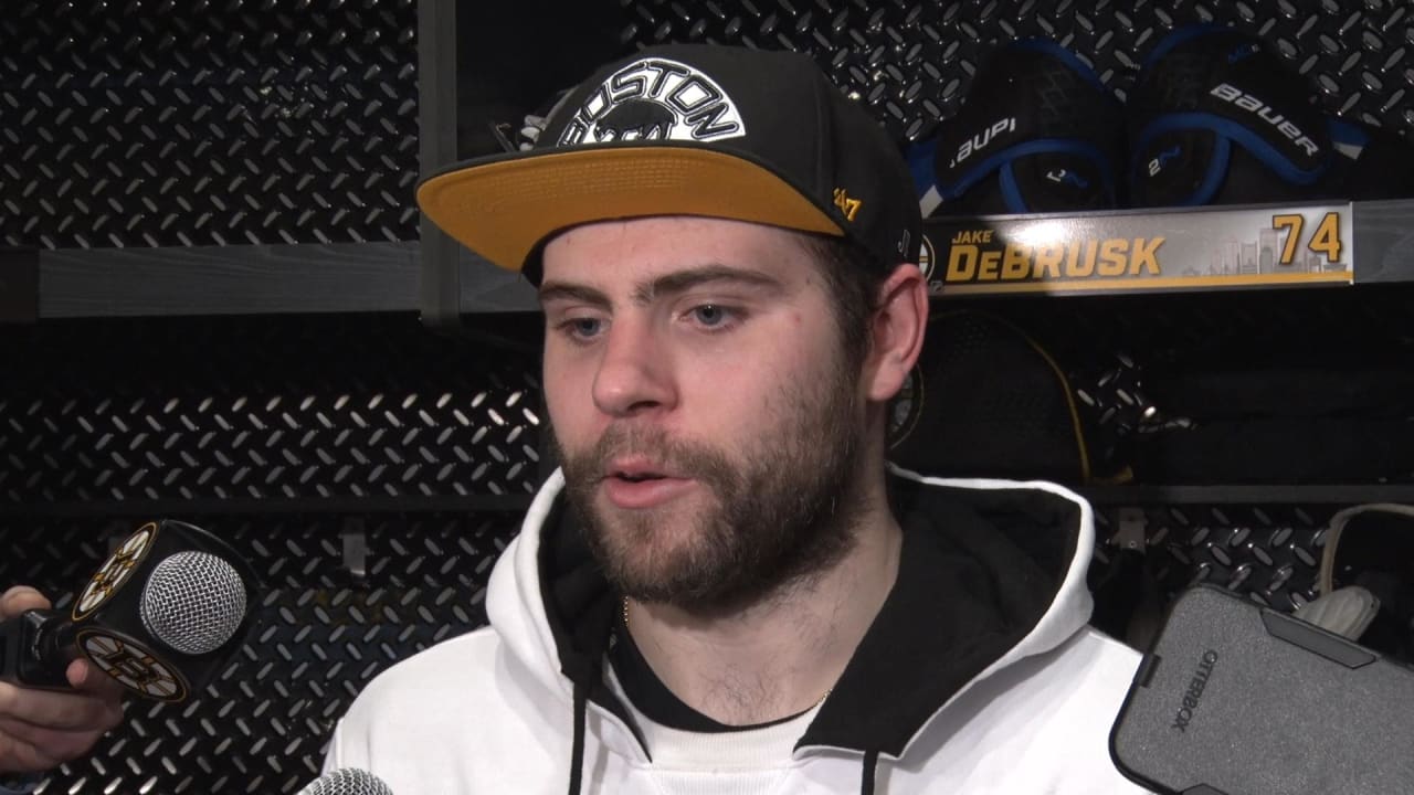Locker Room Raw: Jake DeBrusk | Boston Bruins
