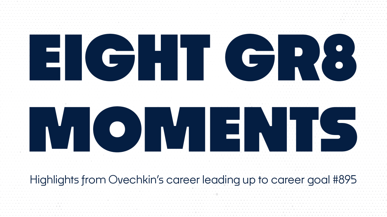 Eight Gr8 Moments | Washington Capitals