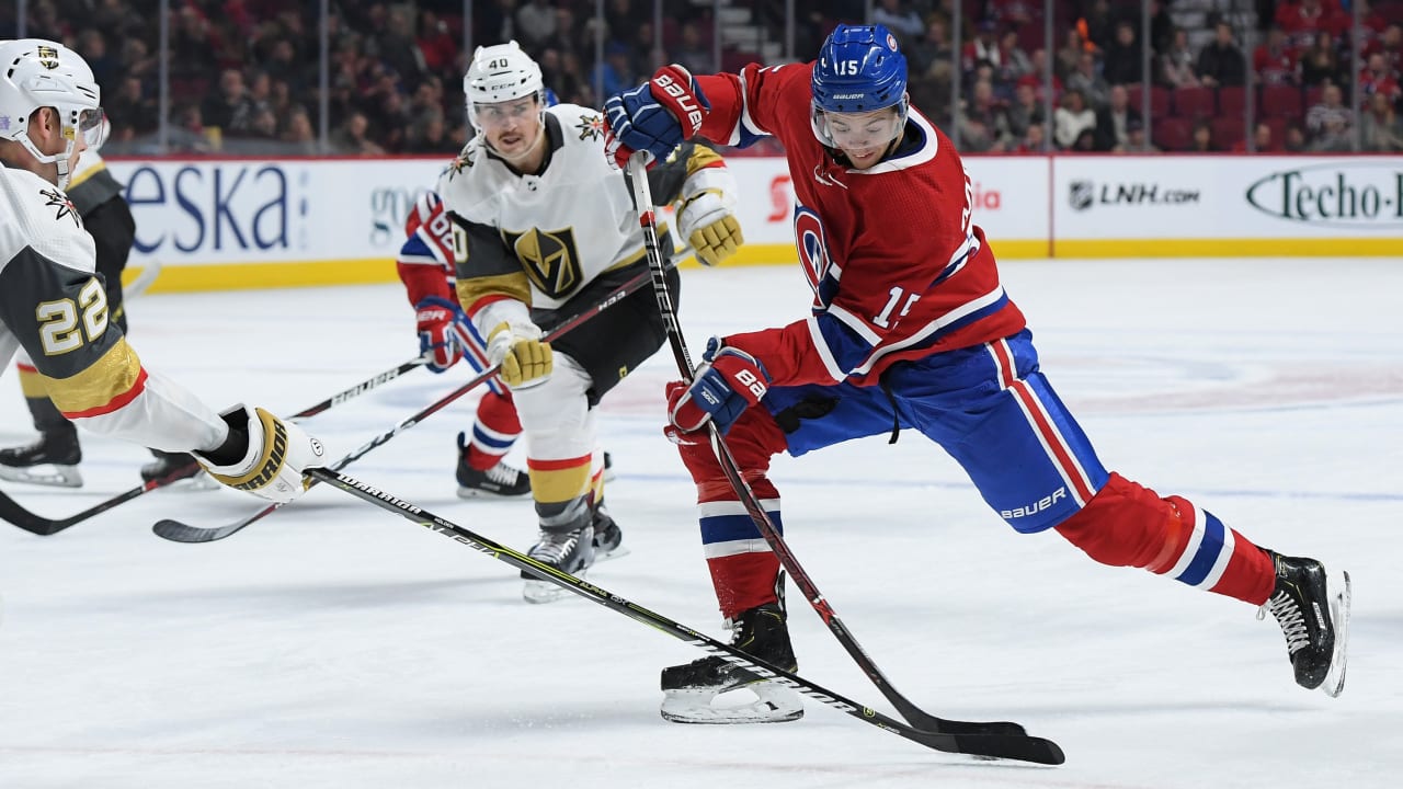 Numbers Game: Golden Knights @ Canadiens | Montréal Canadiens