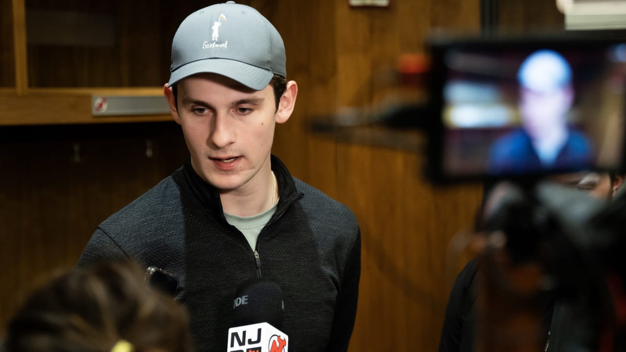Nolan Foote | EXIT INTERVIEW | New Jersey Devils Nolan Foote | EXIT INTERVIEW | New Jersey Devils