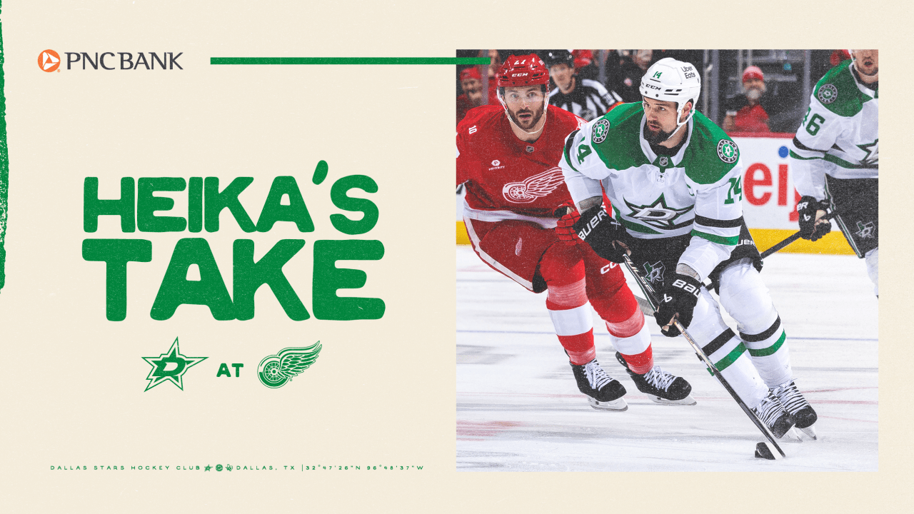Heika’s Take: Stars pick up point against Red Wings, enter Christmas ...