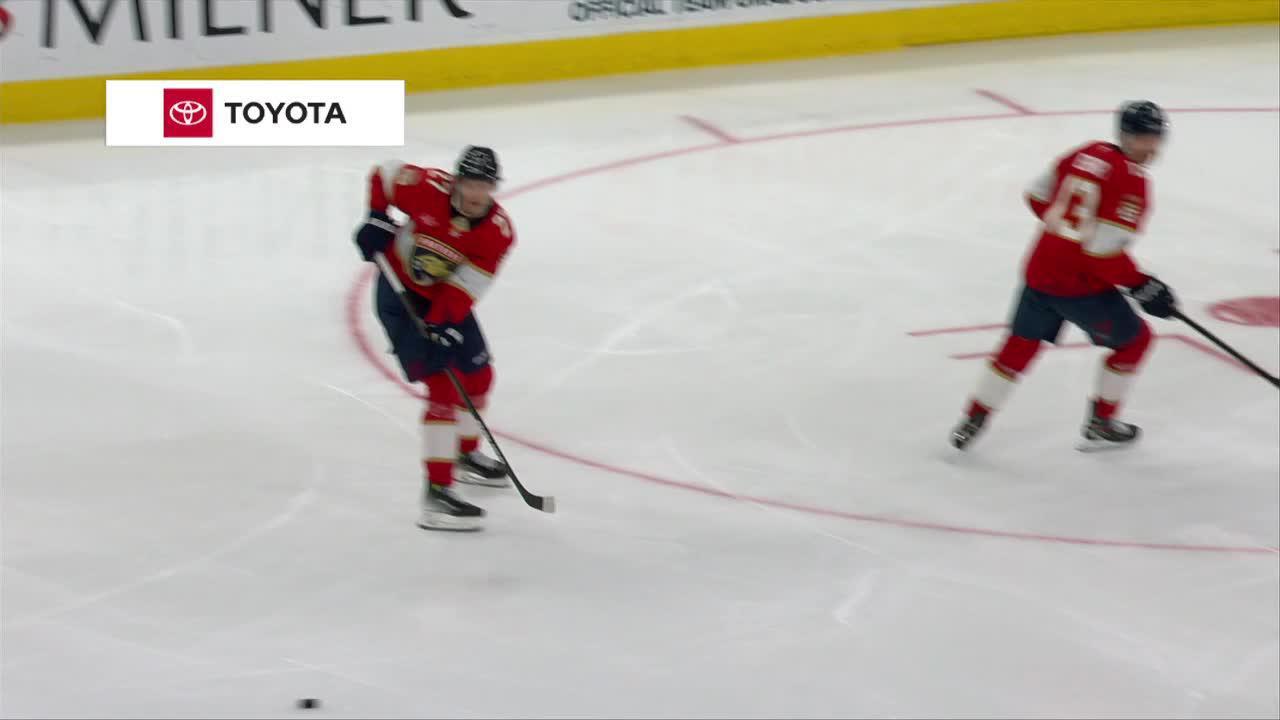 FLA@CAR: Mikkola scores goal against Frederik Andersen | NHL.com