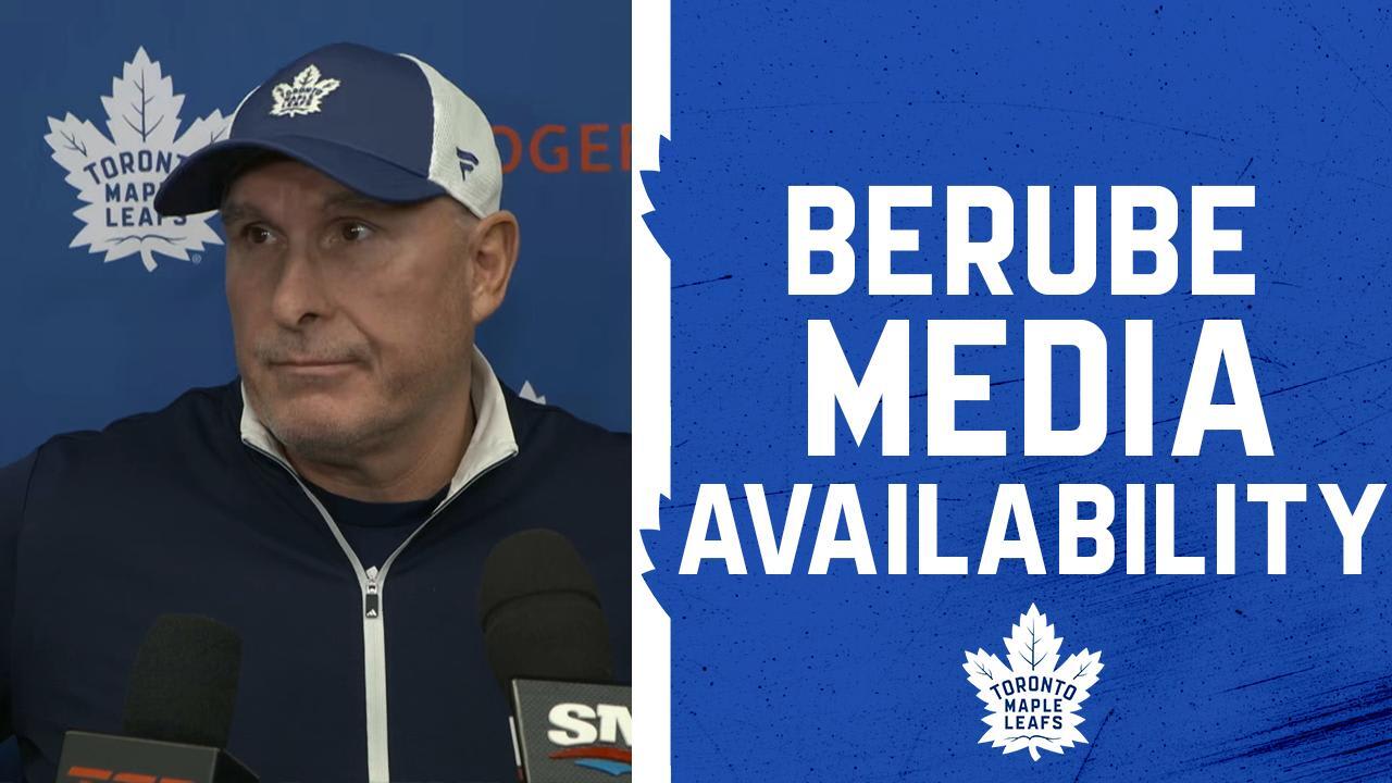 Craig Berube | Pre Game | Toronto Maple Leafs