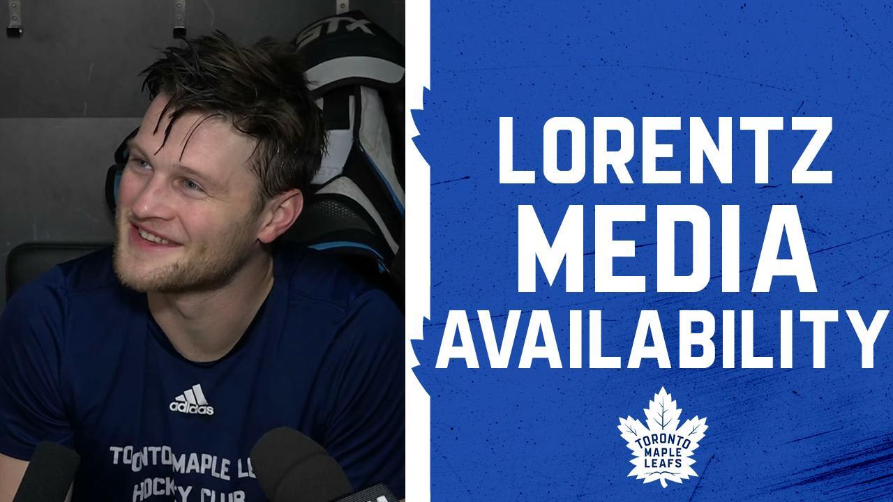 Steven Lorentz | Pre Game | Toronto Maple Leafs