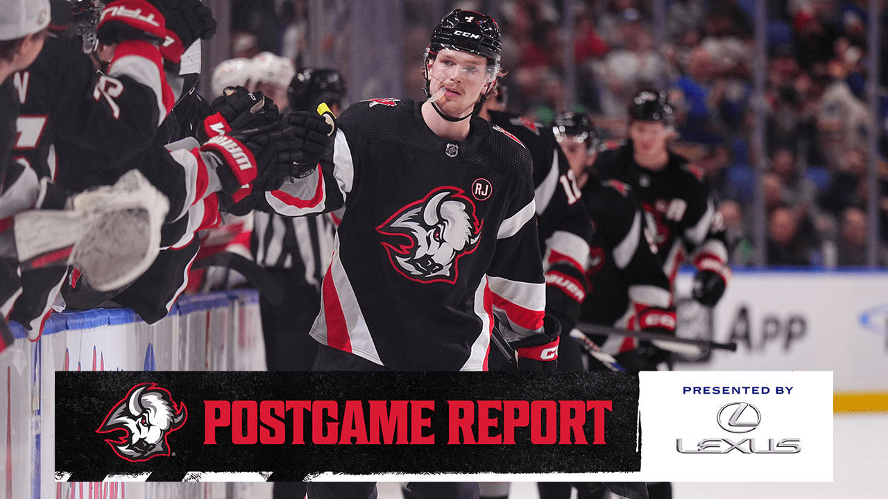 Byram scores twice as Sabres gain ground in standings with win over Red ...