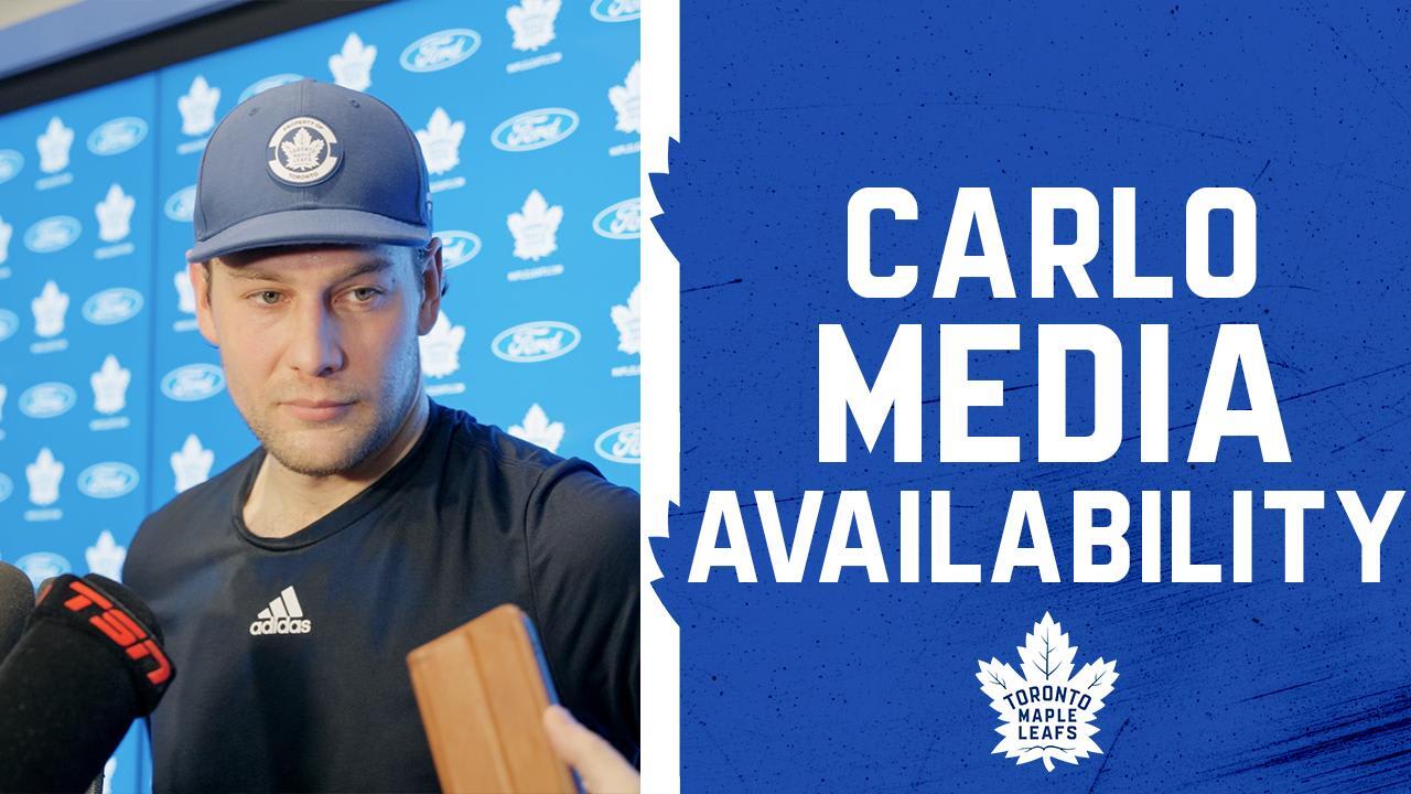 Brandon Carlo | Practice | January 5, 2026 | Toronto Maple Leafs