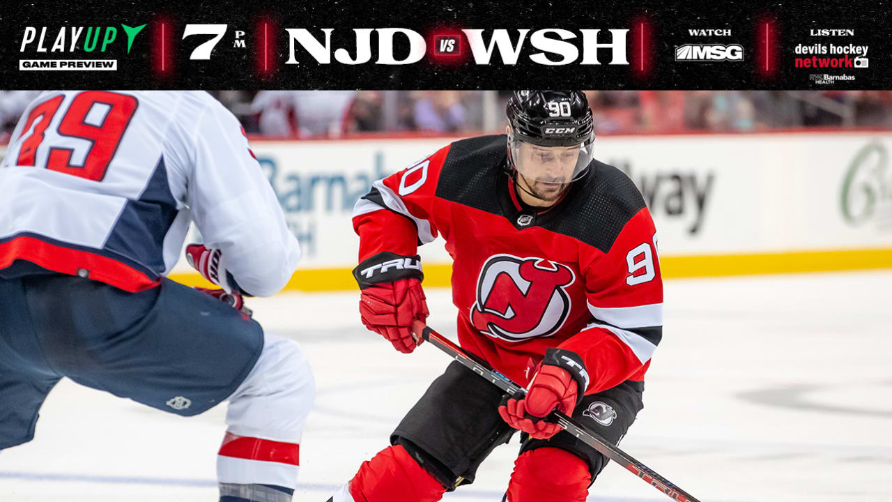 Devils Host Capitals For Saturday Night Matchup | PREVIEW | New Jersey ...