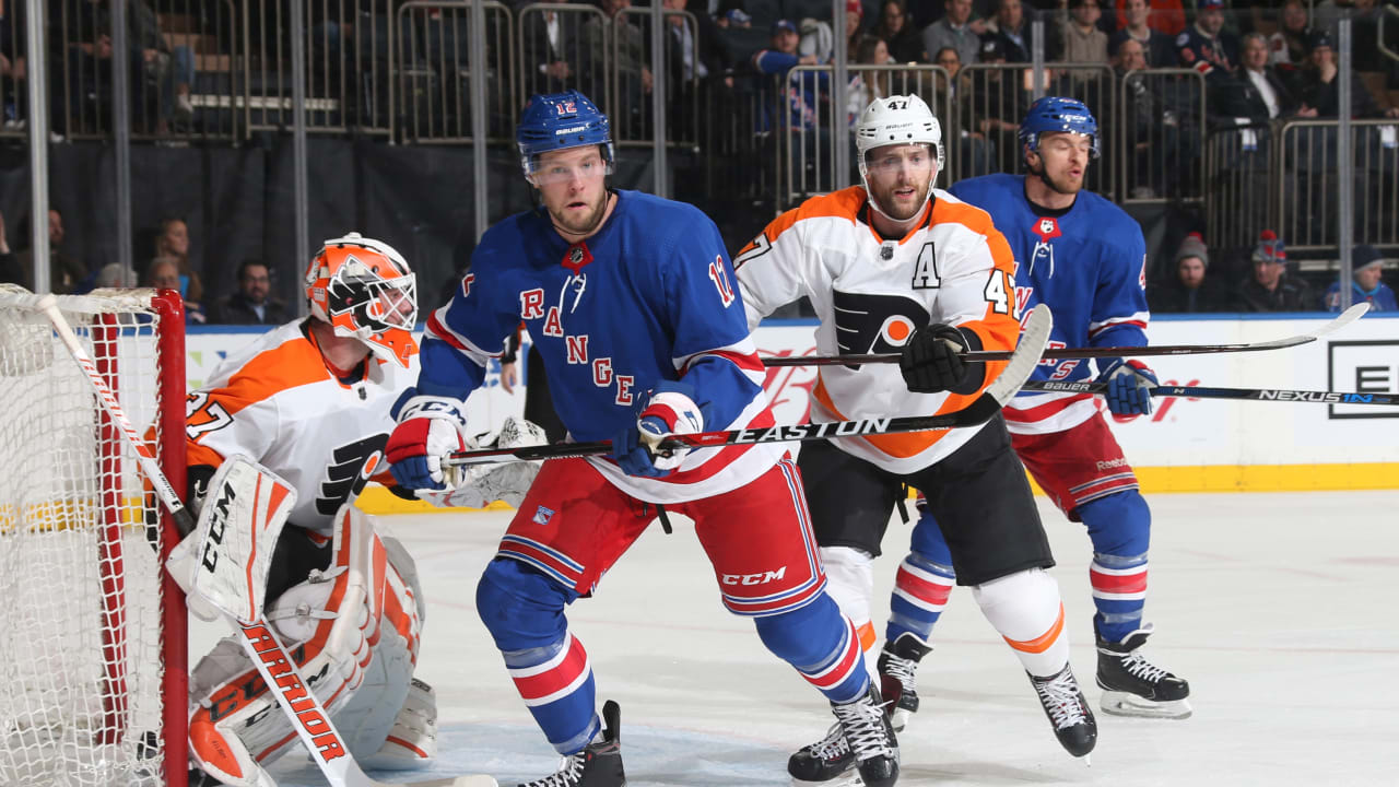 Preview: Rangers Host Flyers on 50th Anniversary at Current MSG | New ...