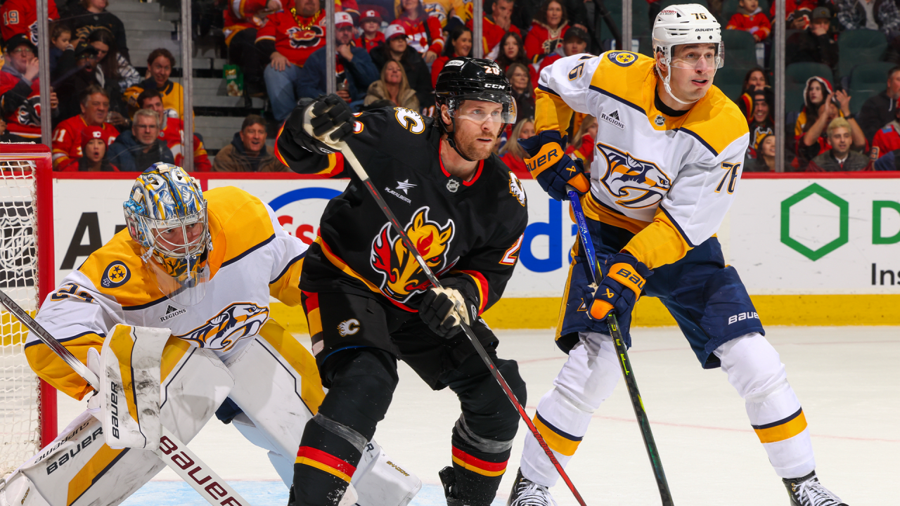 Flames Frustrated By Predators | Calgary Flames