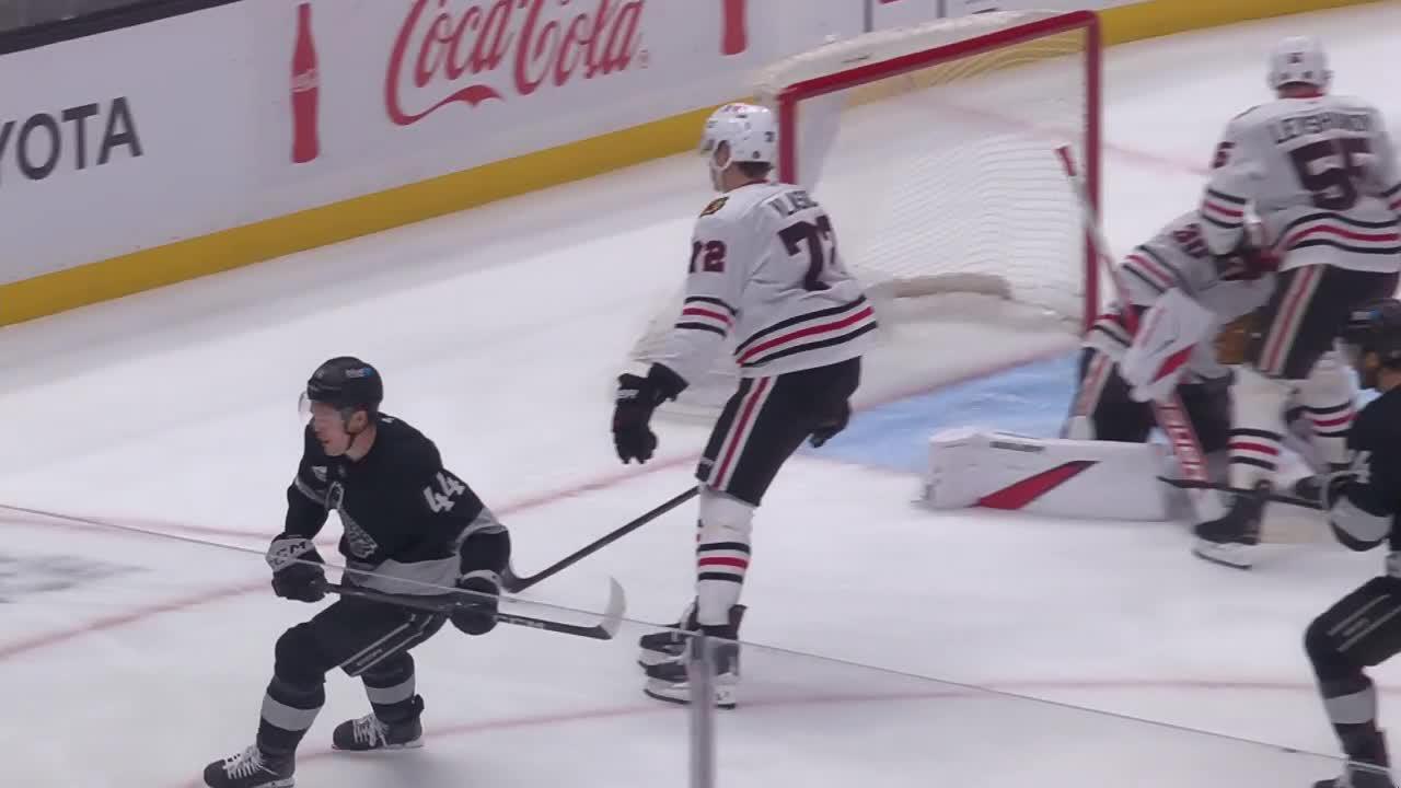 CHI@LAK: Anderson scores goal against Spencer Knight | Los Angeles Kings