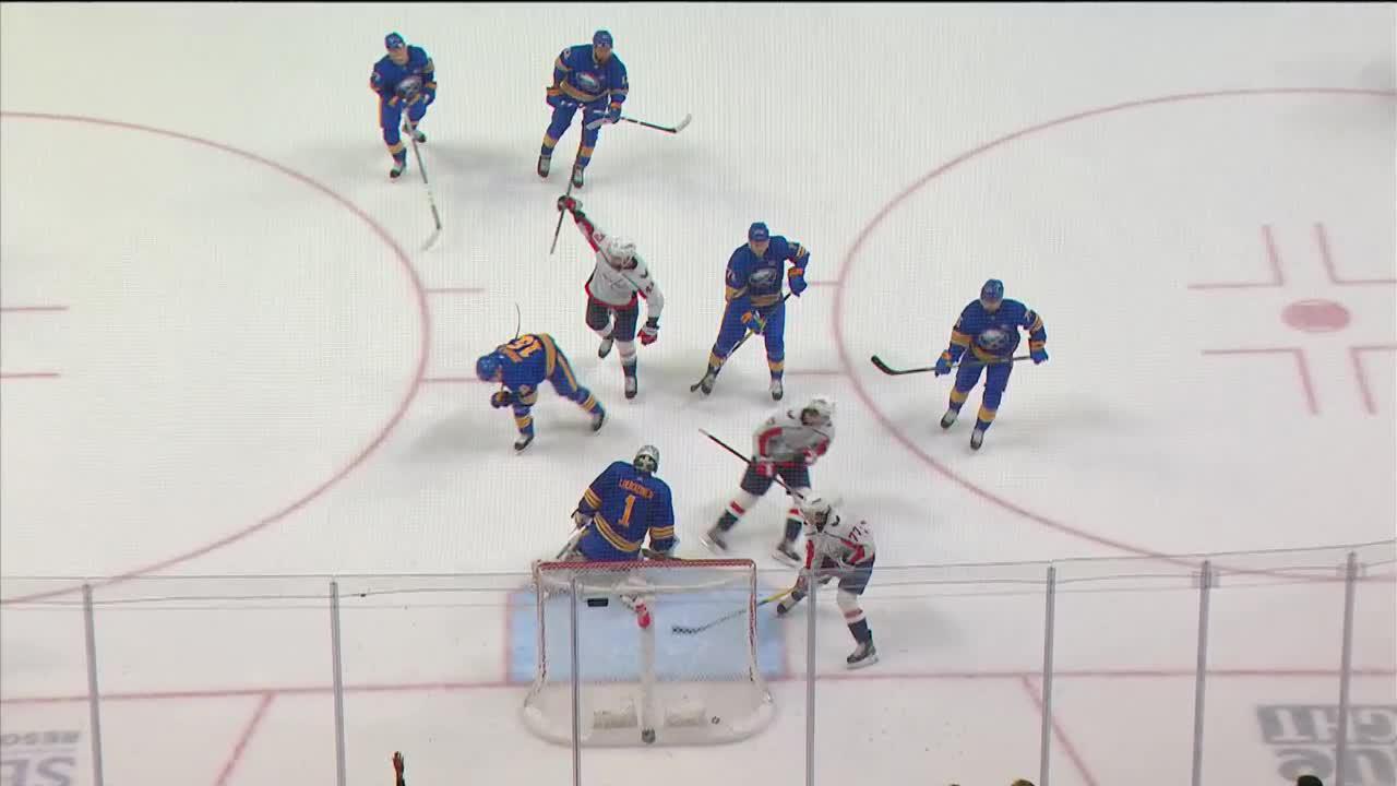 WSH@BUF: Wilson scores goal against Ukko-Pekka Luukkonen | Washington ...
