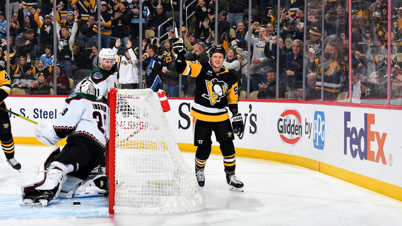 Power Play Strikes Twice in Victory Over Arizona | Pittsburgh Penguins