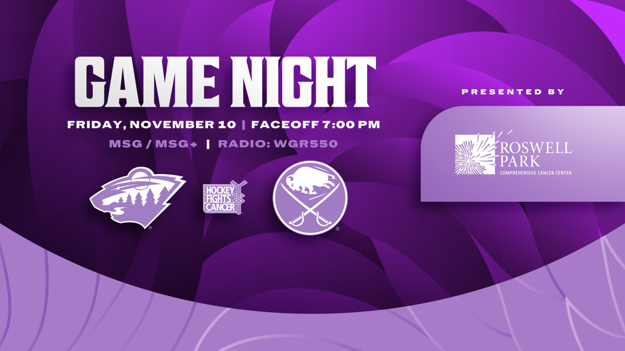 Game Night | Sabres vs. Wild | Buffalo Sabres