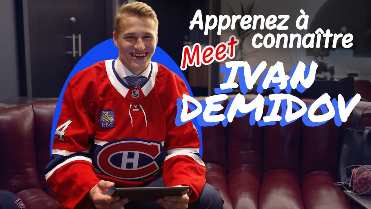 Apprenez à connaître Ivan Demidov | Canadiens de Montréal