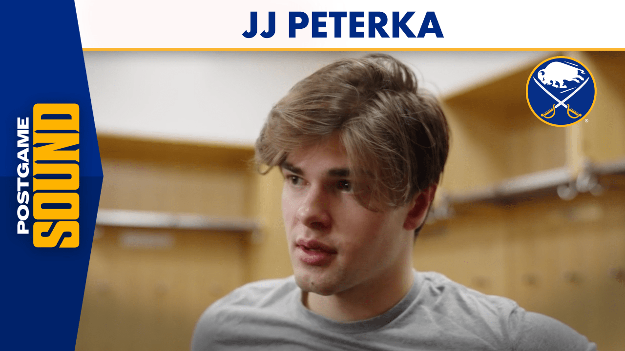 Peterka Postgame vs. NYR | Buffalo Sabres