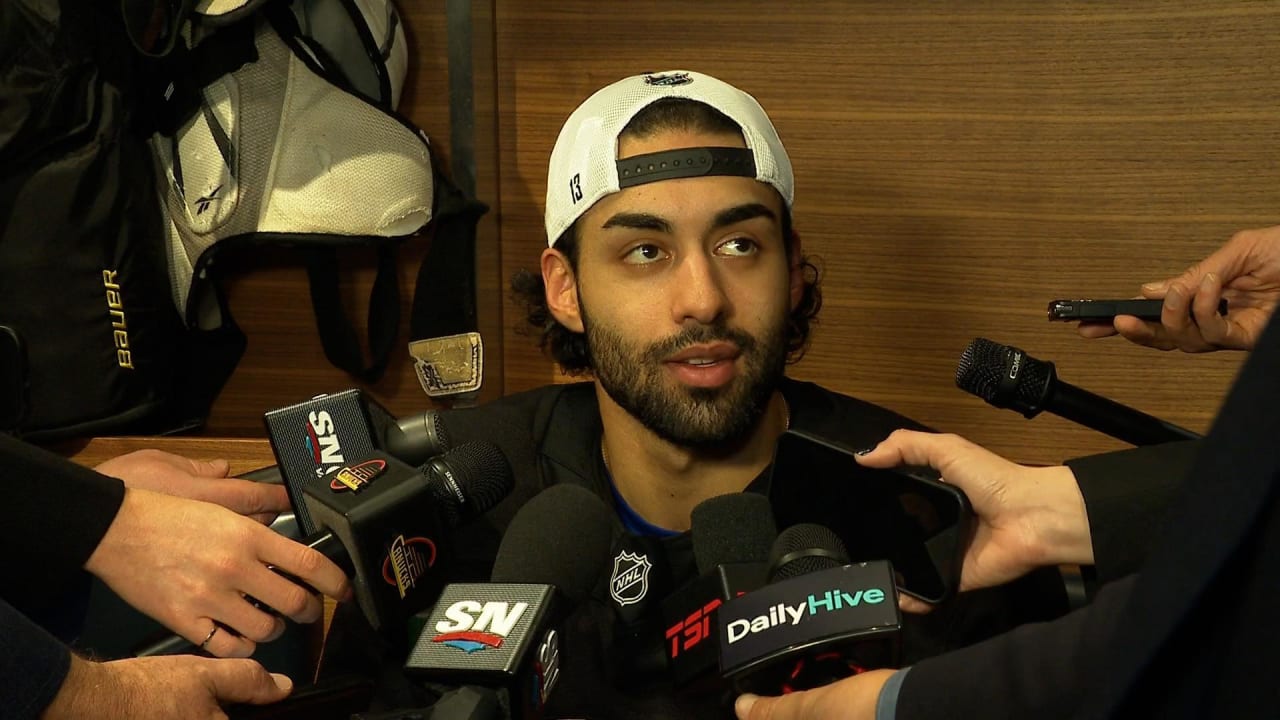 POSTGAME | Bains vs. Penguins | Vancouver Canucks