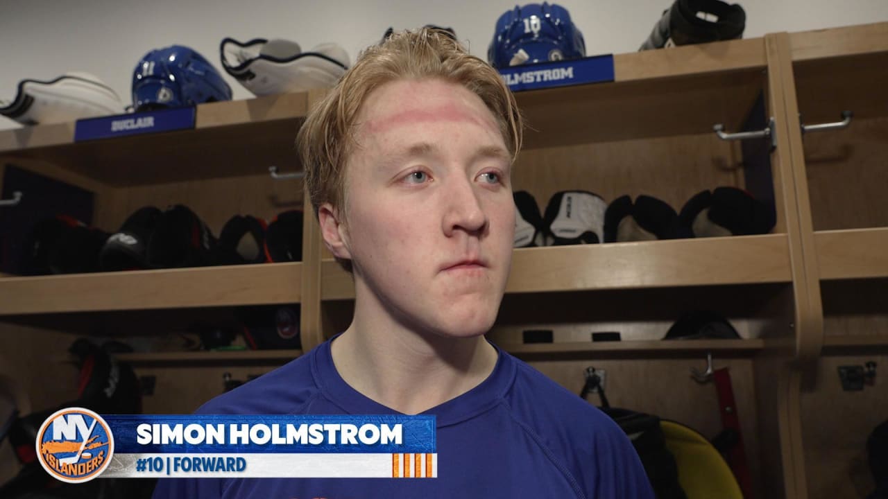 Practice 1/17: Simon Holmstrom | New York Islanders