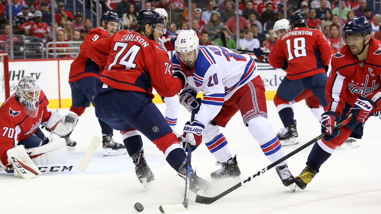 Rangers Pick up Point in 4-3 OT Loss to Capitals | New York Rangers