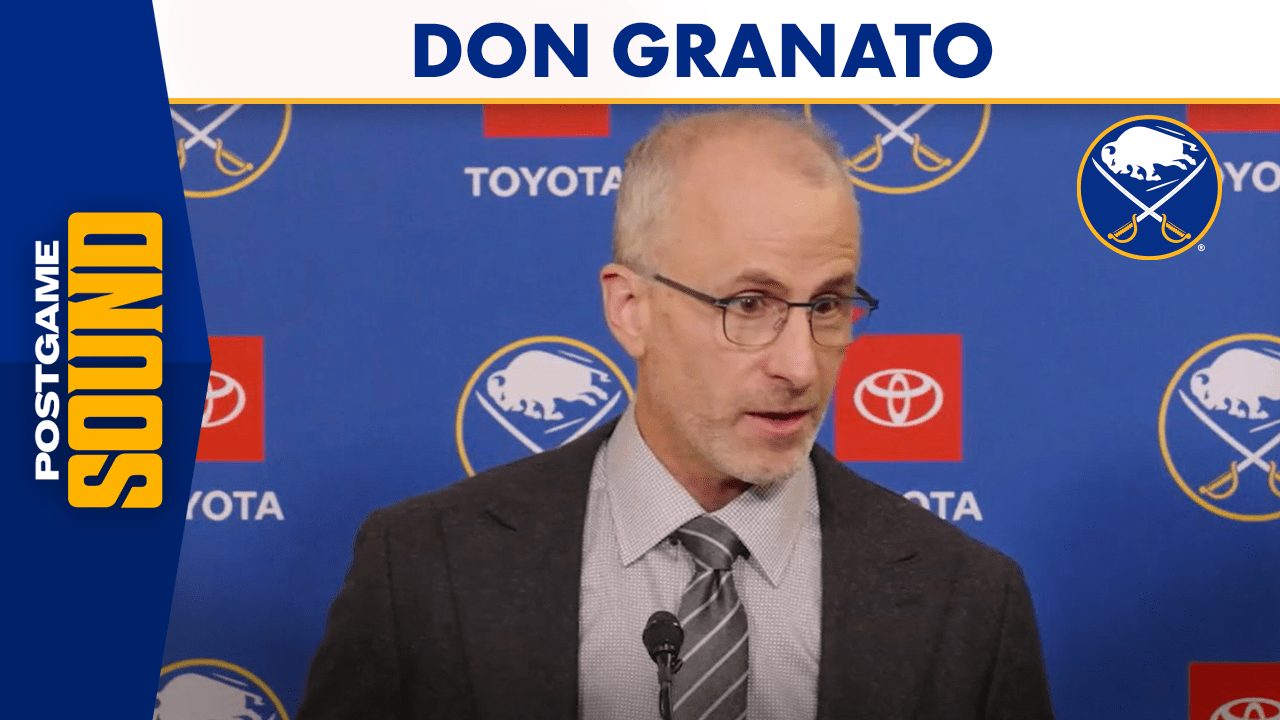 Don Granato Postgame vs. NSH | Buffalo Sabres