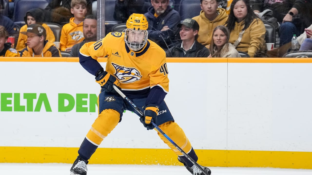 Predators Reassign Fedor Svechkov to Milwaukee (AHL) | Nashville Predators