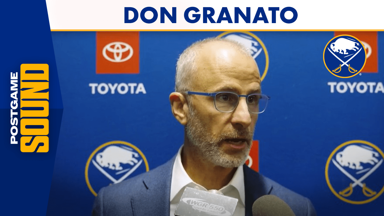 Don Granato Postgame vs. NYI | Buffalo Sabres