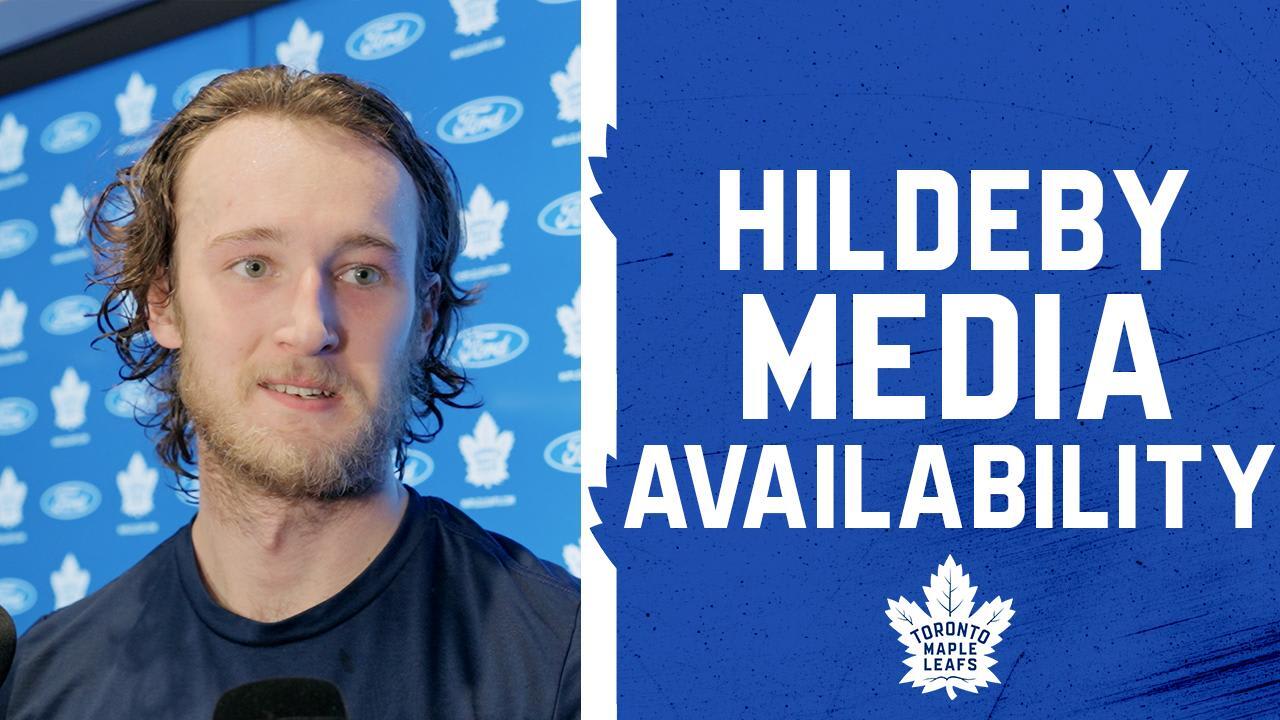 Dennis Hildeby | Practice | December 10, 2025 | Toronto Maple Leafs