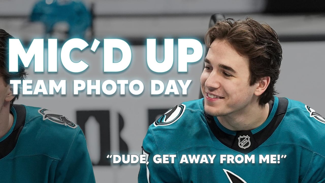 Mic'd Up: Misa at Team Photo Day | San Jose Sharks