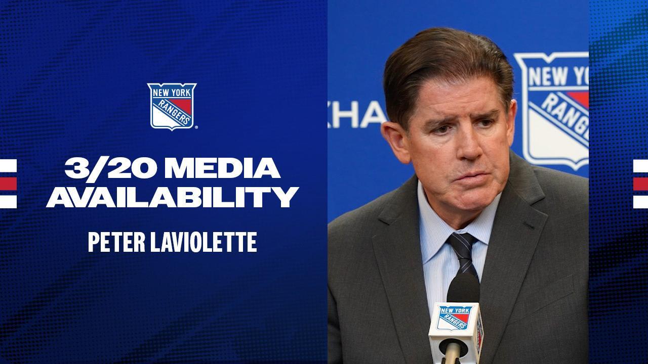 Postgame: Laviolette | New York Rangers