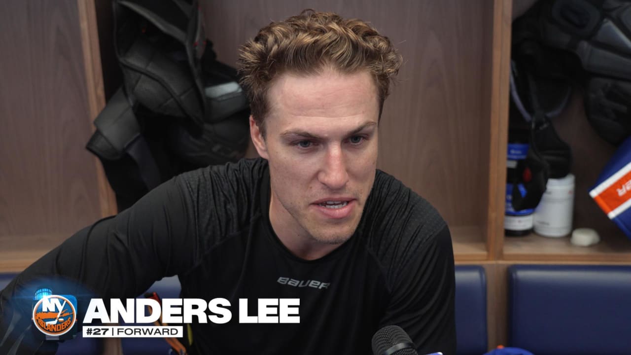 Islanders Open Practice 10/6: Anders Lee | New York Islanders