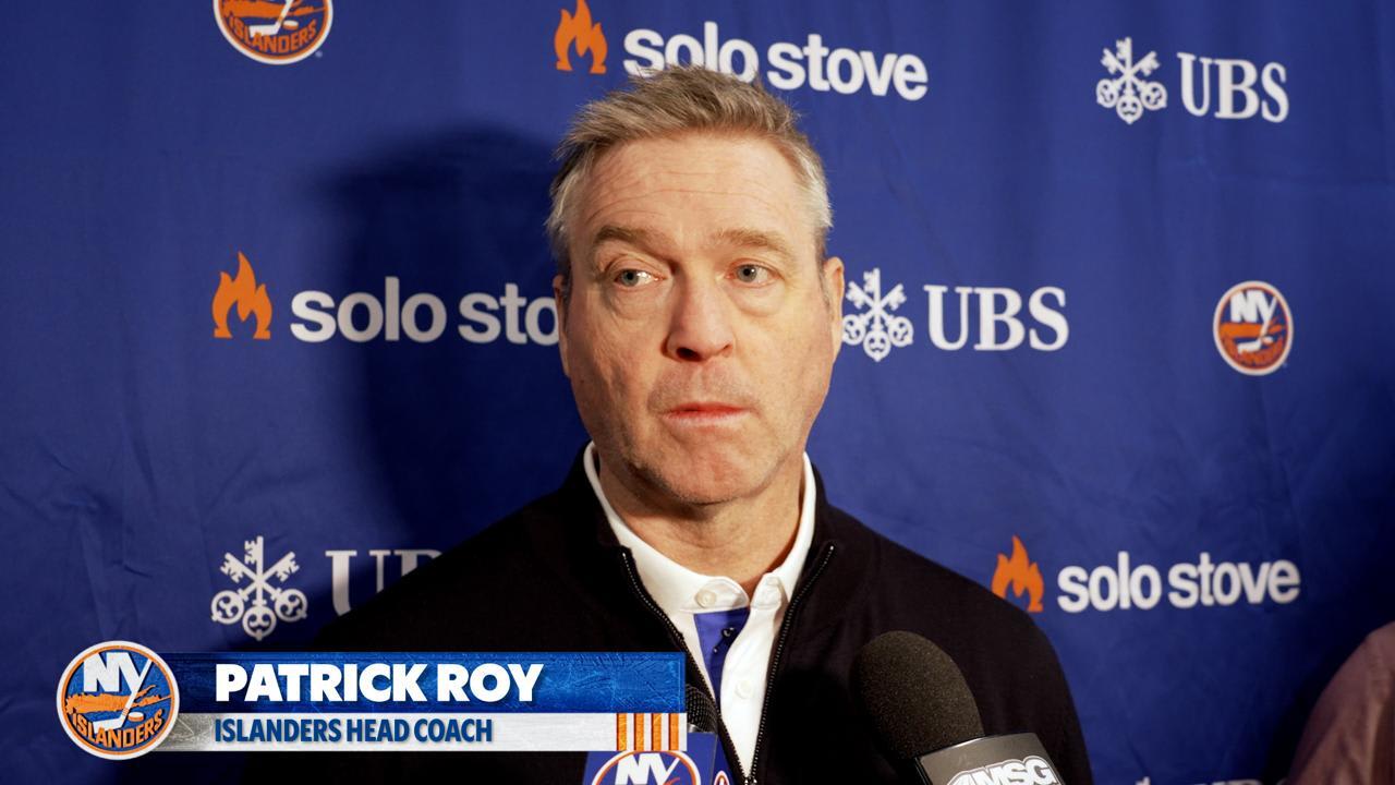 NYI VS TOR 12/21: Patrick Roy | New York Islanders