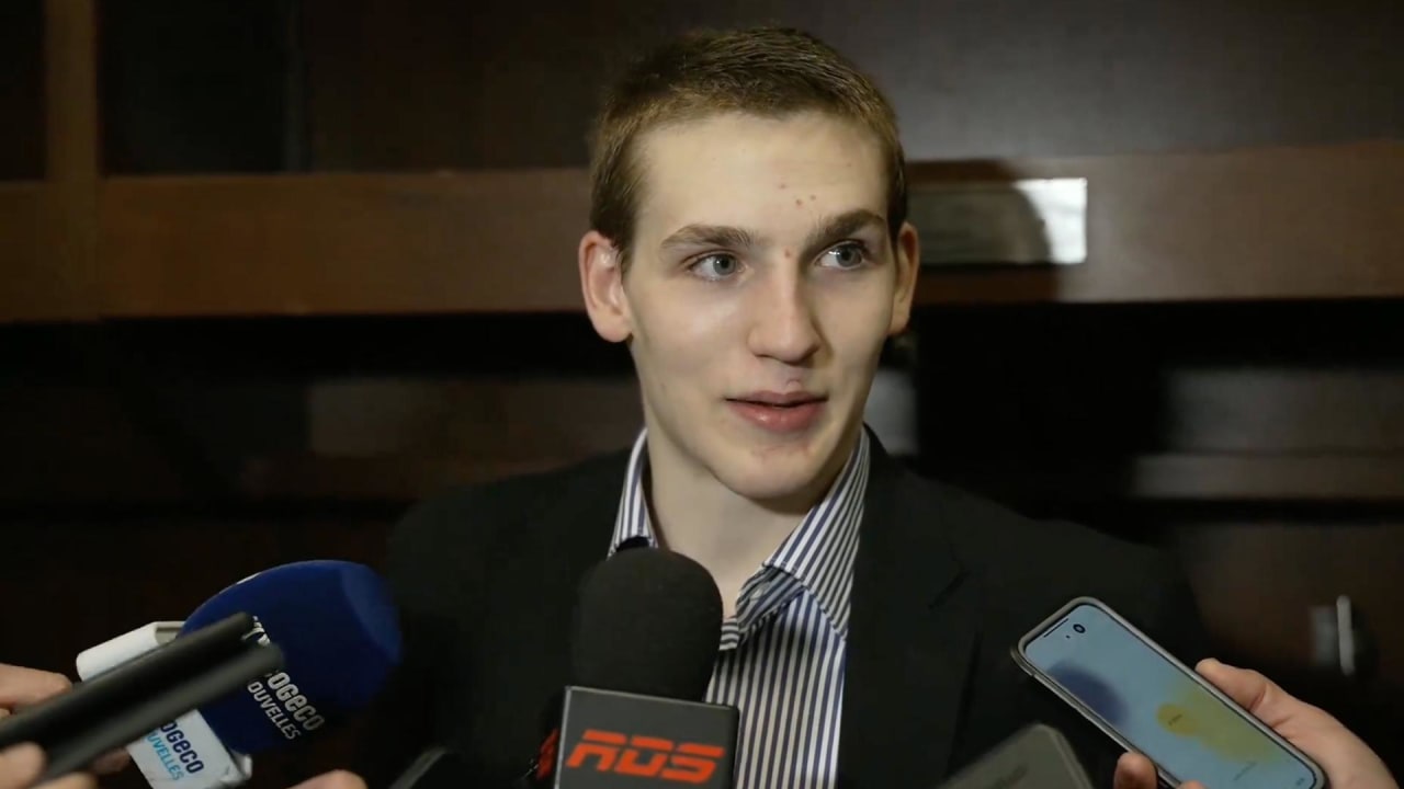 Postgame @ DET: Hutson | Montréal Canadiens