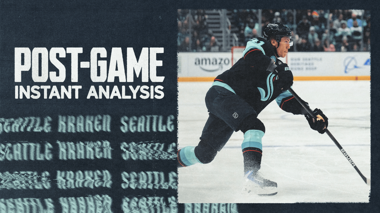Post-Game Instant Analysis: Tampa Bay vs. Seattle | Seattle Kraken