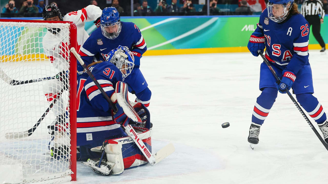 Team USA's Aerin Frankel talks winning the gold medal | NHL.com