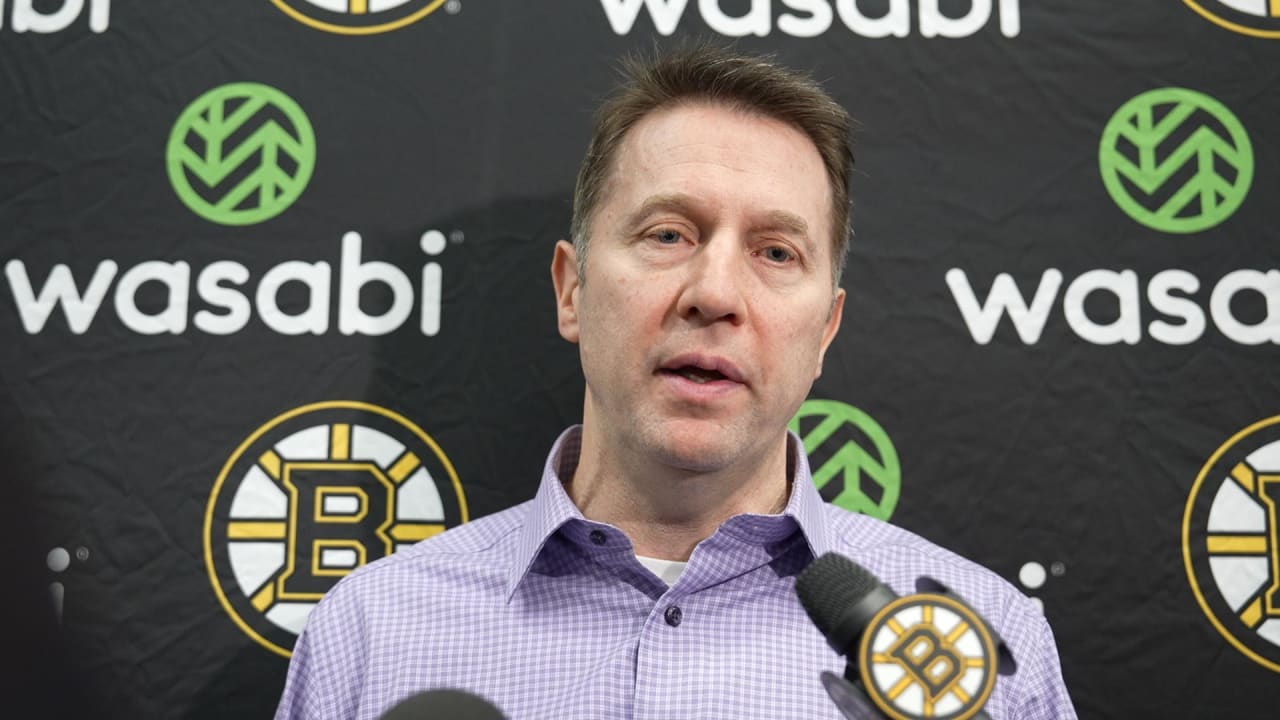 Press Room: Joe Sacco | Boston Bruins