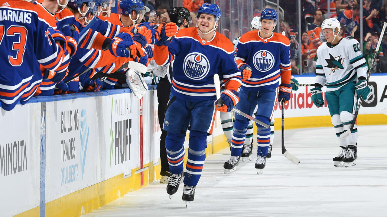 GAME RECAP: Oilers 5, Sharks 2 | Edmonton Oilers