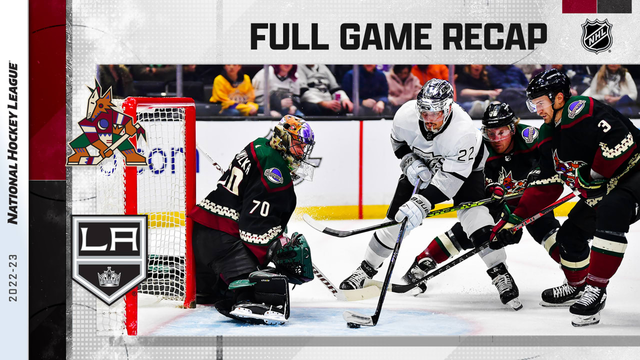 Recap: LAK 6, ARI 5 - F/SO | Los Angeles Kings