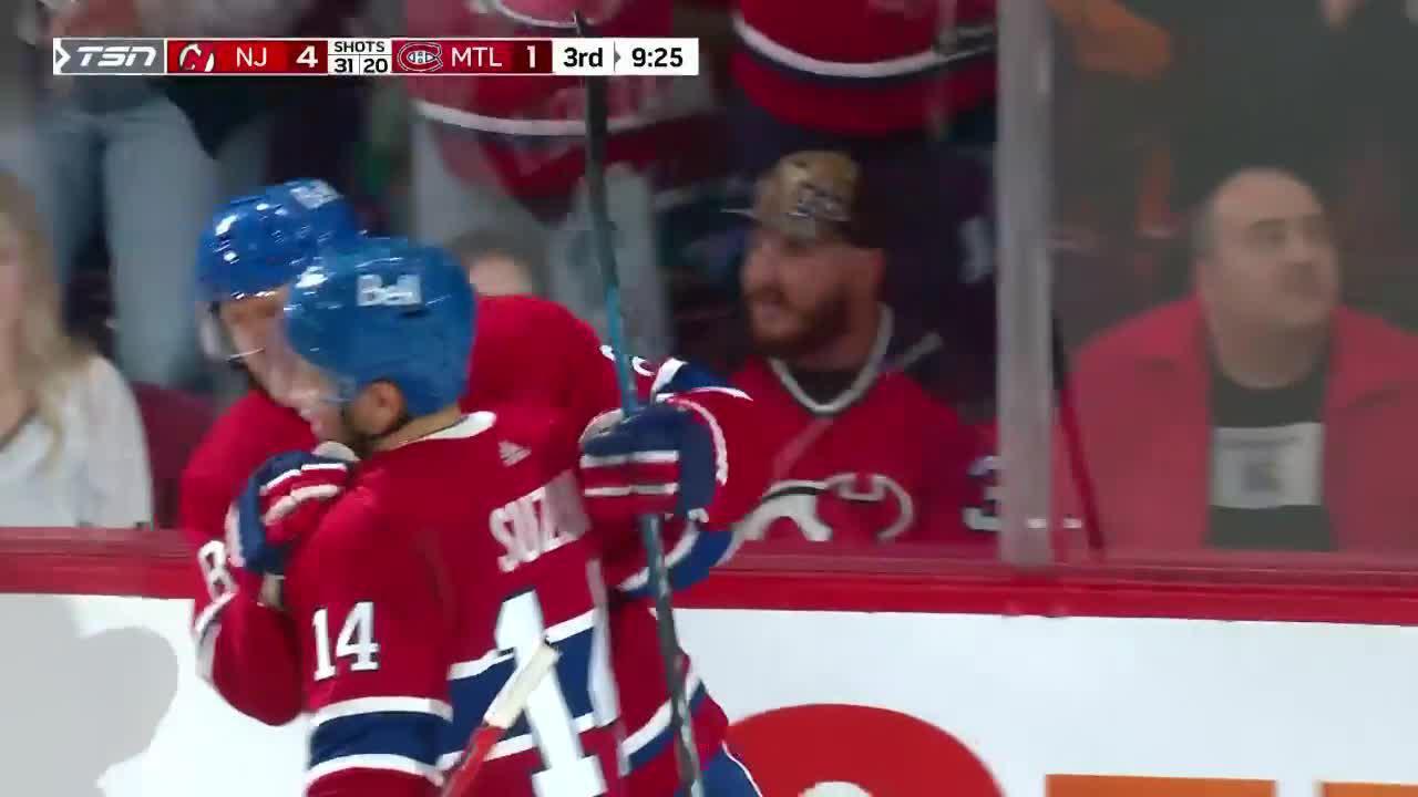 NJD@MTL: Matheson scores a goal | Montréal Canadiens