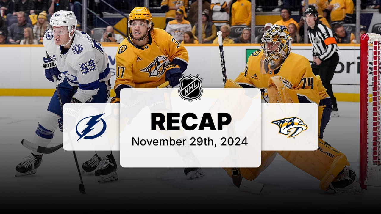 TBL at NSH | Recap | NHL.com