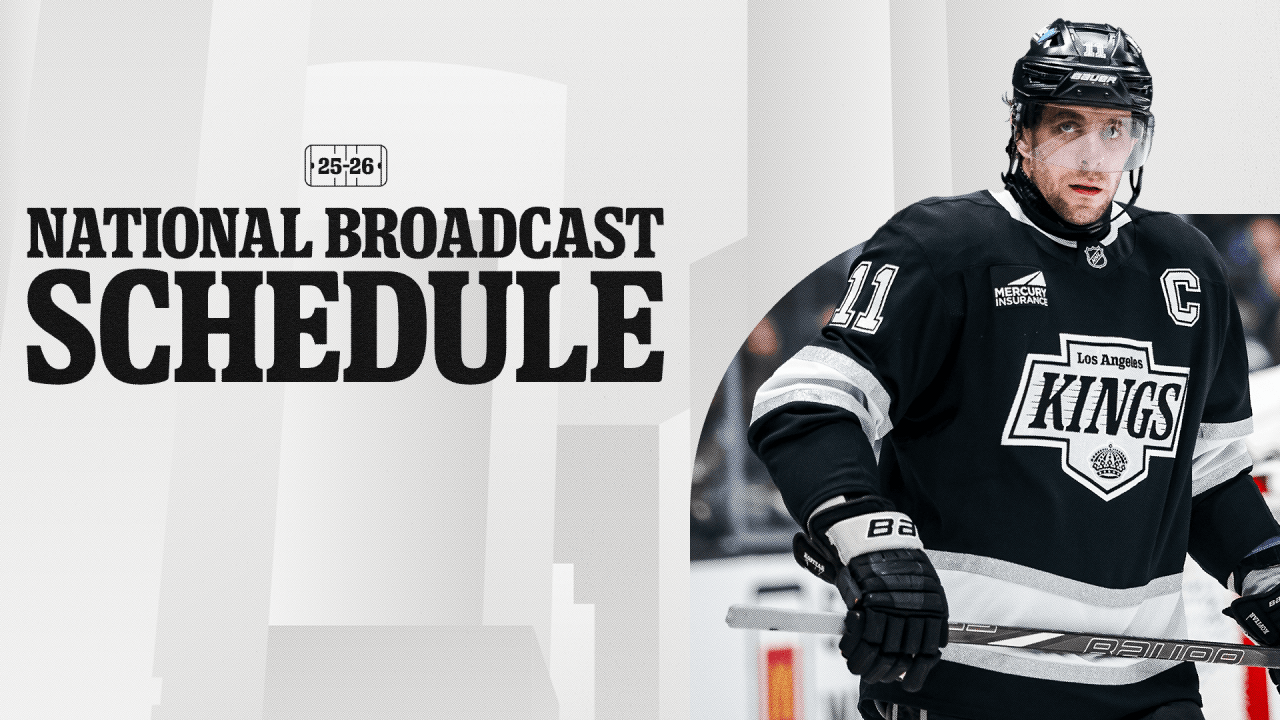 LA Kings Announce U.S. National Broadcast Schedule; Start Time Updates ...