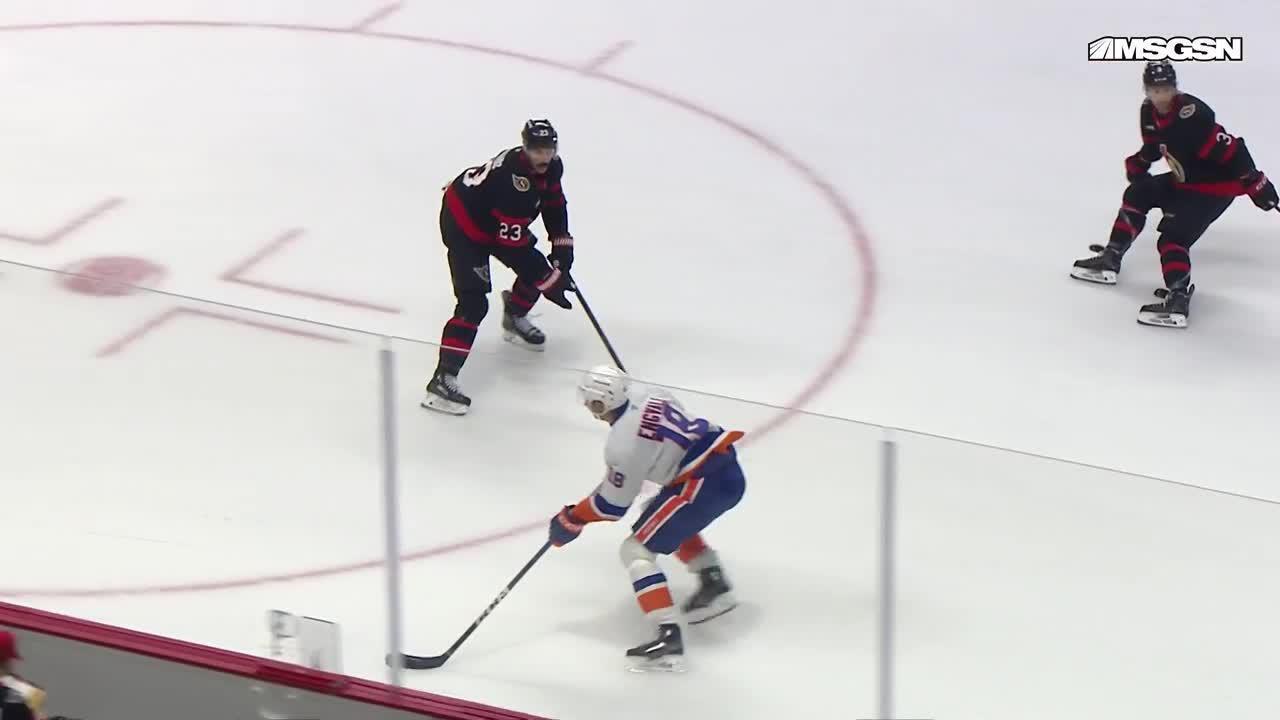 Kyle MacLean with a Goal vs. Ottawa Senators | New York Islanders
